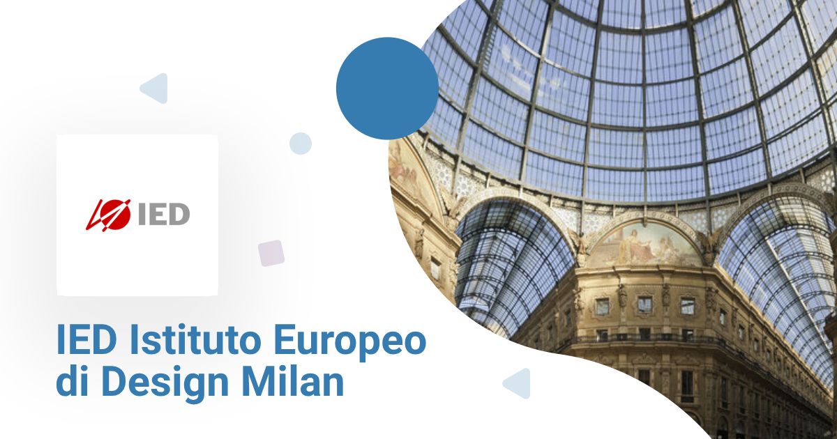 IED Istituto Europeo di Design Milan - Courses, Tuition Fees