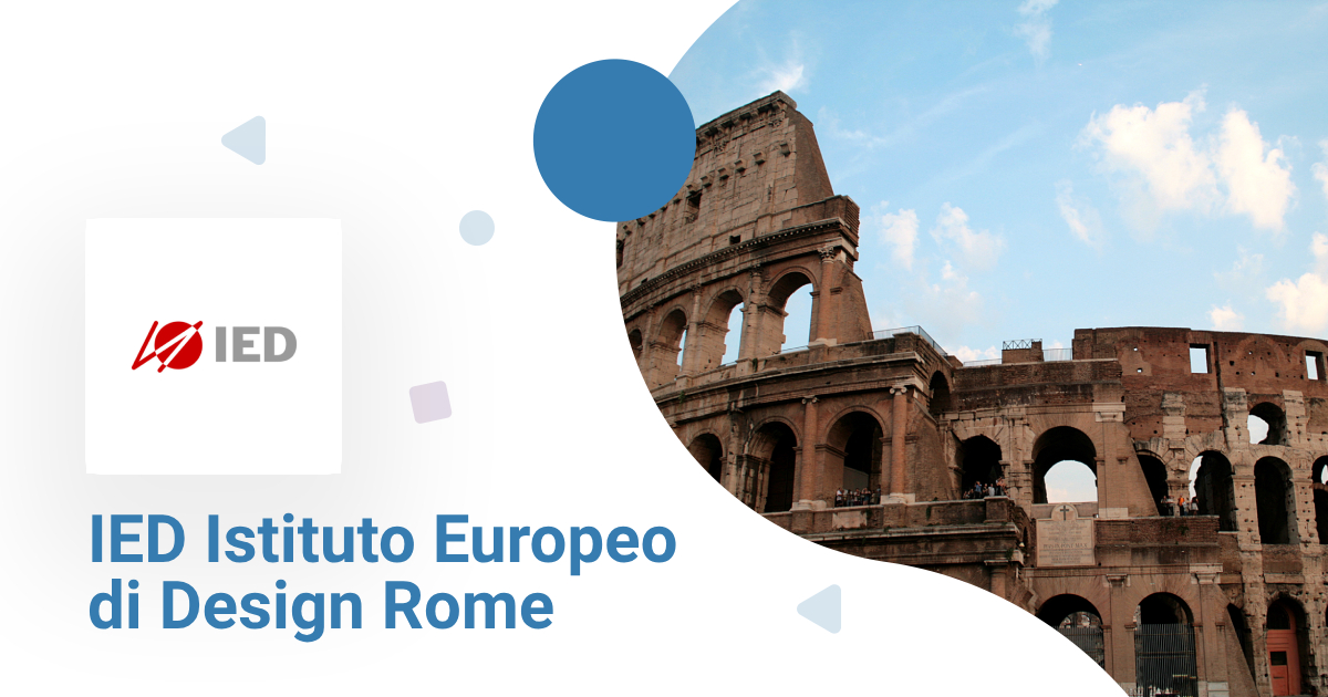 IED Istituto Europeo di Design Rome - Courses, Tuition Fees