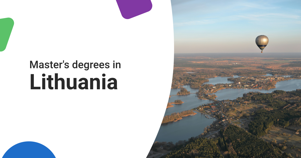 Master's in Lithuania - Universities, Programs and Degrees